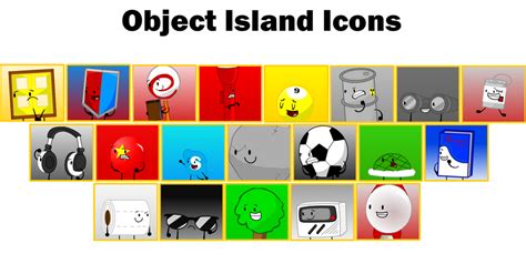 Object Island Icons By Awesomecatmanyt On Deviantart