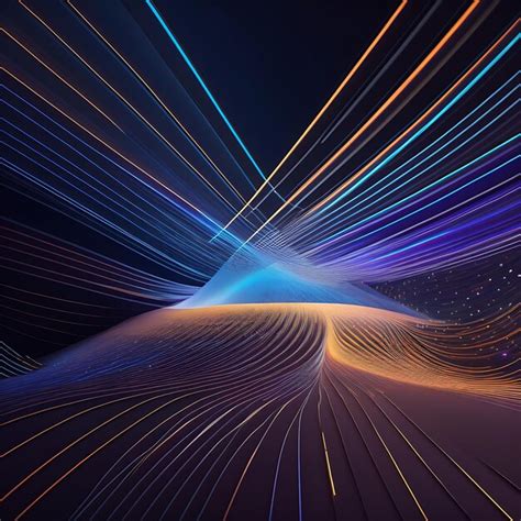 Premium AI Image Concept Of AI Technology Motion Of Digital Data Flow