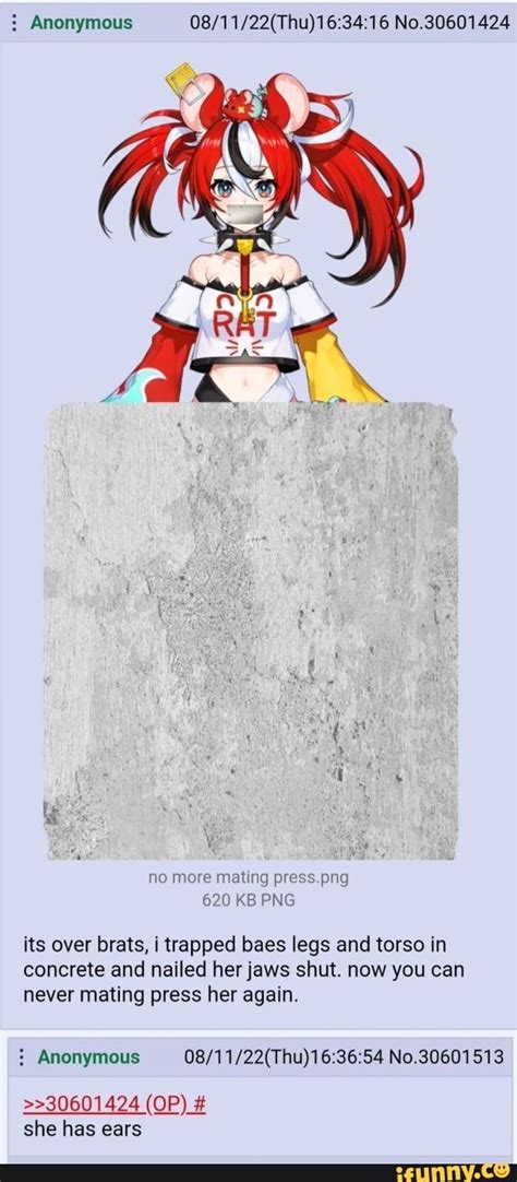 No 30601424 No More Mating Press Png 620 Kb Png Its Over Brats I