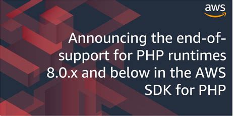 Announcing The End Of Support For PHP Runtimes 8 0 X And Below In The