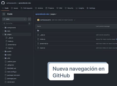 carlos azaustre en linkedin github code programacion