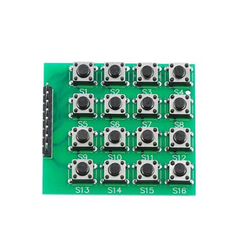 4x4 Matrix Keypad Keyboard Module 16 Button Mcu For Arduino Makerlab