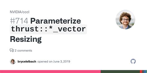 parameterize `thrust vector` resizing · issue 714 · nvidia cccl