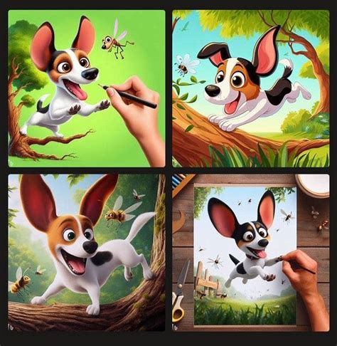 디즈니 픽사 Ai 강아지 포스터 만드는 방법 네이버 블로그