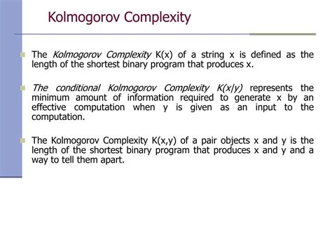 Ppt From Kolmogorov And Shannon To Bioinformatics And Grid Computing Powerpoint Presentation