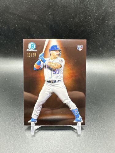 Francisco Alvarez Orange Bs Prices Bowman Spotlights Baseball Cards