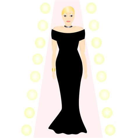 Runway Model Vector Image Free Svg