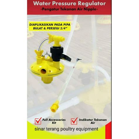 Jual Presure Regulator Nipple Pipa Persegi Presure Nipple Minum Ayam Shopee Indonesia