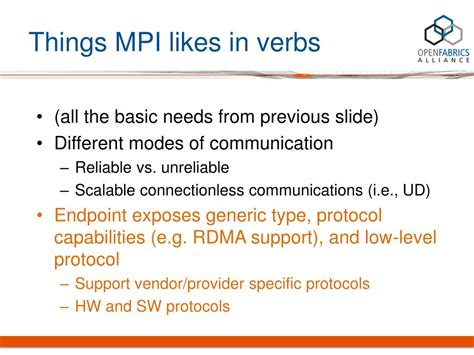 ppt mpi requirements of the network layer ofa 2 0 mapping powerpoint