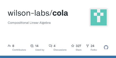 GitHub Wilson Labs Cola Compositional Linear Algebra
