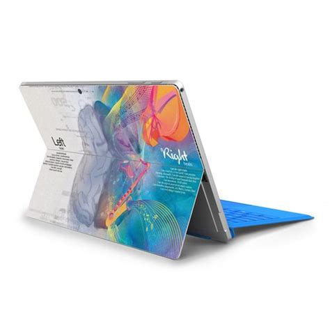 Generic Lap Stickers For Microsoft Surface Pro 3 4 5 6 7 Colorized