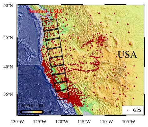 Distribution Of 1038 Continuous Gps Sites And Multiple Sentinel 1 Slc Download Scientific