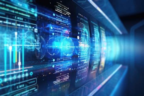 premium ai image virtual interface dna science laboratory research