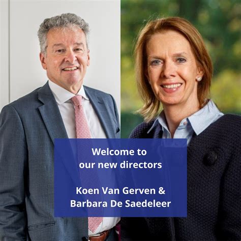 Montea On Linkedin A Warm Welcome To Barbara De Saedeleer And Koen Van Gerven As Our New… 75