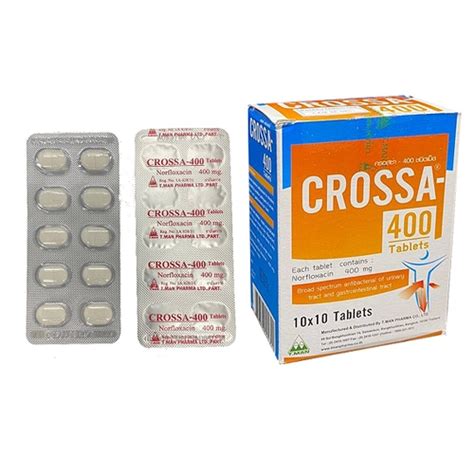 Crossa 400mg T Man B10x10tabs បាយមេដ ខេមបូឌា Buymed Cambodia បញ្ជាទិញឱសថថោកជាងគេនៅ Buymed