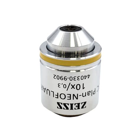 Zeiss Microscope Objective Ec Plan Neofluar 10x Rms 440330 9902