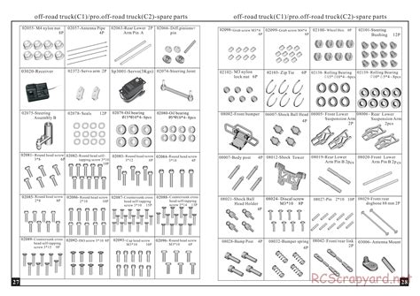 Hsp Racing 1 10 Electric Models Instruction Manual • Rcscrapyard