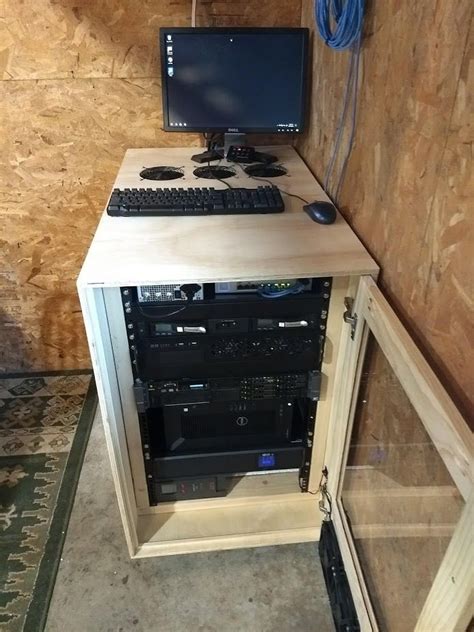 Diy Server Rack Plans Server Rack Home Tech Home Network