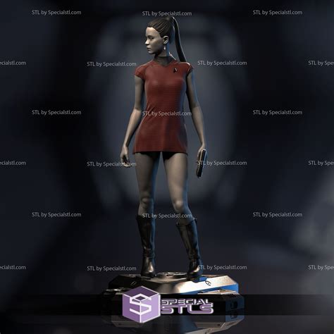 Nyota Uhura Zoe Saldana 3d Print Model From Star Trek Specialstl