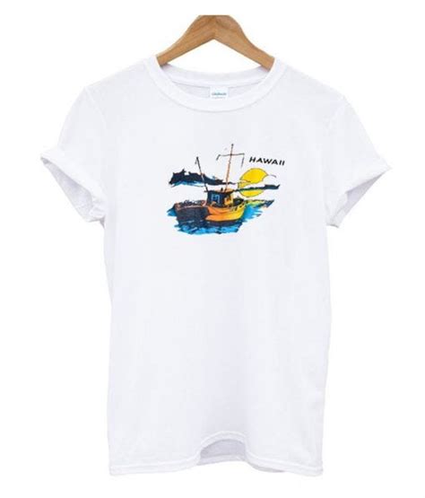 Vintage Hawaii T Shirt Funnytshirt Funnytees Tshirt By Edric