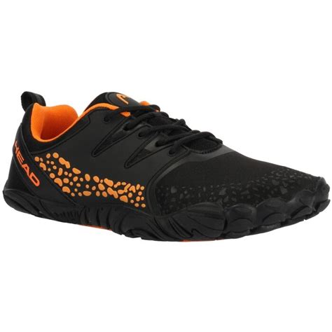 Head Taahir Mens Barefoot Shoes Black