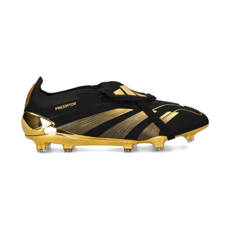 Taco De Fútbol Adidas Predator Elite Ft Fg Jude Bellingham Negro Dorado