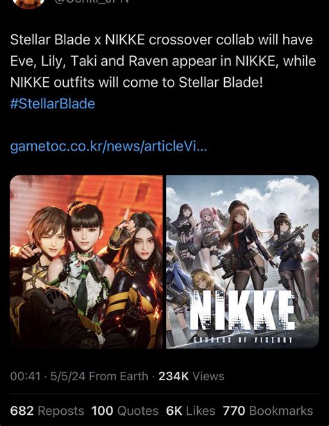 Stellar Blade Crossover Rnikkemobile