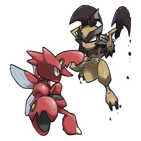 Scizor And Kleavor Pokemon Drawn By Blacknirrow Danbooru