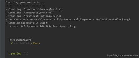 Truffleganache进行区块链项目开发 Csdn博客