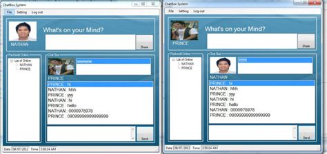 Chat App Using Sql Server And Global Networkno Hosting The