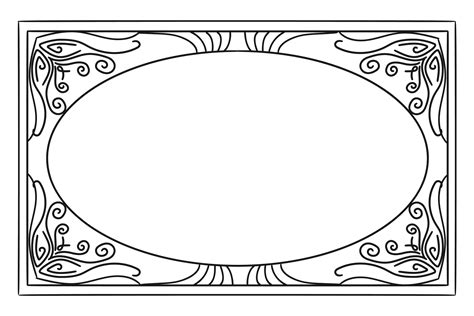 Square Frame Decorative Border Vintage Graphic By Vectortatu
