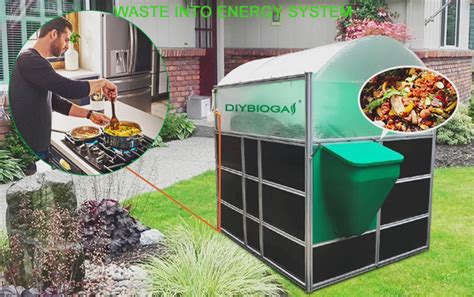 Buy Home Biogas Digester Decomposing Food Waste Into Biogas And