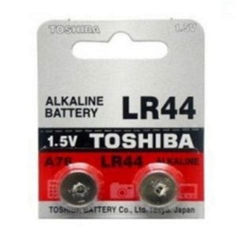 건전지 도시바 버튼셀 리튬전지 수은건전지 LR44 1 5V 2알 이엑스엘이디