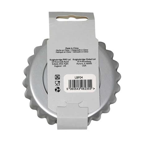 Moules rond à Tarte Fond Amovible 10cm PME à 4 19