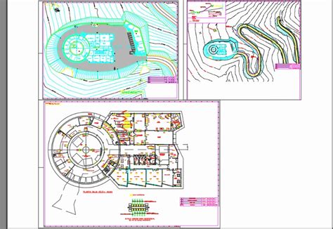 Planetario Investigación En Autocad Descargar Cad Gratis 142 Mb