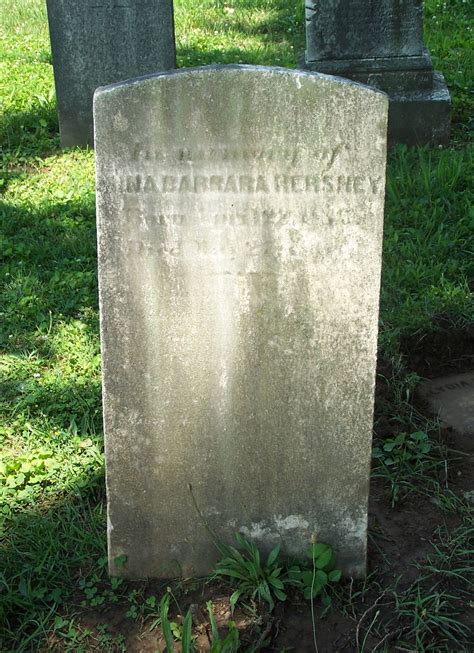 Anna Barbara Hershey 1815 1861 Find A Grave Memorial