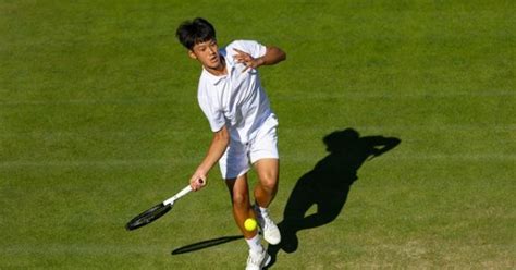 테니스 유망주 조세혁 윔블던 14세부 남자 단식 우승