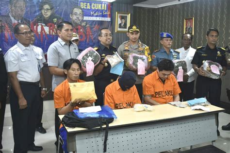 Petugas Gagalkan Empat Aksi Penyelundupan Narkoba Jaringan