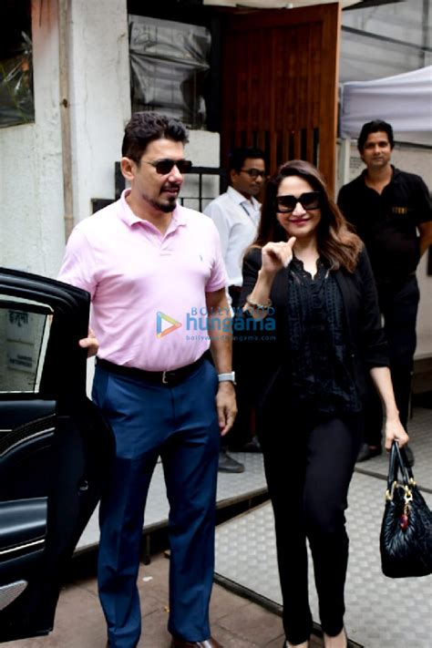 Photos Madhuri Dixit And Shriram Madhav Nene Snapped In Bandra 4