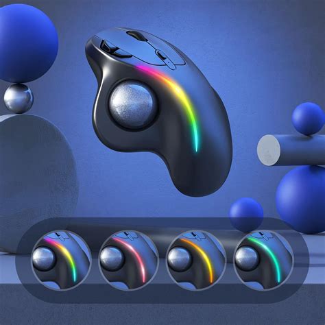 Peious Trackball Mouse Wireless Ergonomic India Ubuy