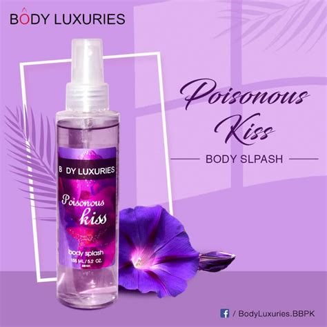 Body Luxuries Poisonous Kiss Body Splash 155ml Body Luxuries