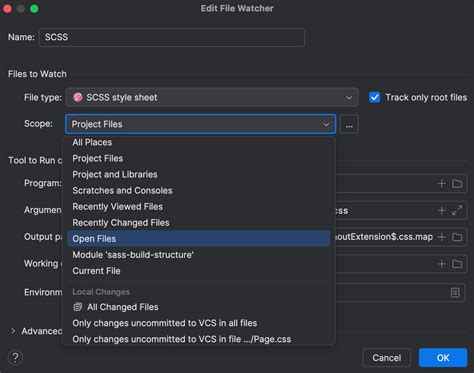 Sass、scss 和 Less Jetbrains Rider 文档