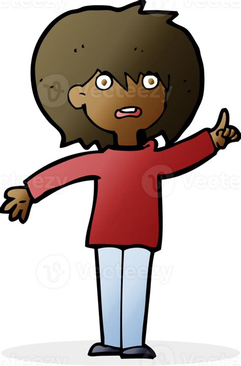 Caricatura Mujer Pregunta 45111287 PNG