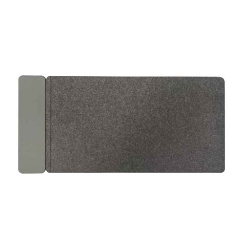 Strong Magnetic Wireless Charging Desk Mat Detachable 4 In 1 Leather