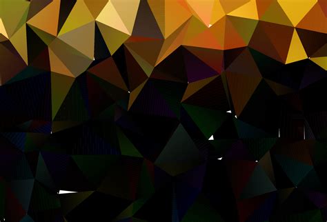 Dark Yellow Orange Vector Polygon Abstract Background 5572439 Vector Art At Vecteezy