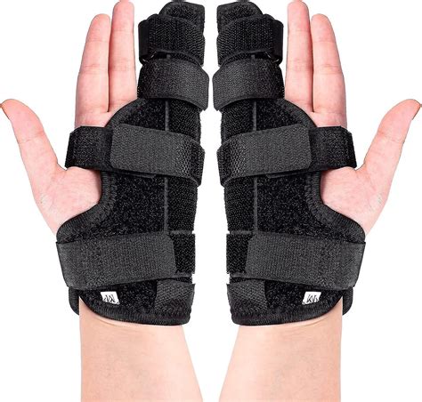 2 unidades de férulas para dedo bóxer soporte acolchado férula para