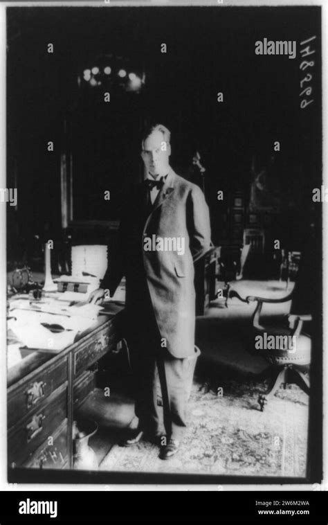 William Sulzer Full Length Portrait Standing By Desk Facing Front