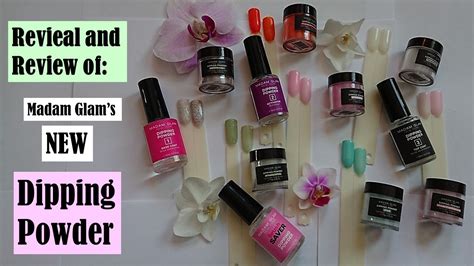Reveal And Review New Dipping Powder From Madam Glam Nailsofnorway