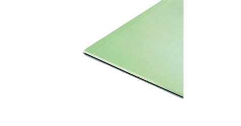 თაბაშირ მუყაოს ნესტგამძლე ფილა კნაუფის მწვანე 2500 1200 12 5