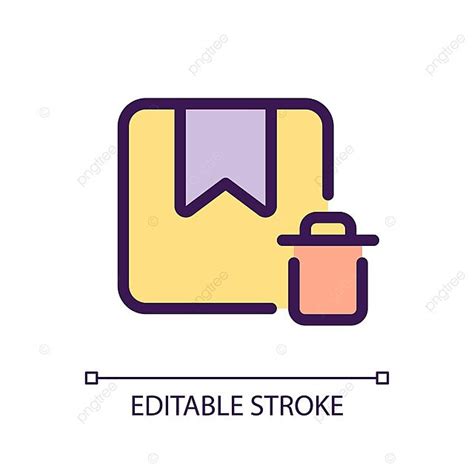 Pixelperfect Ui Icon For Removing An Order With Rgb Coloring Vector Delete Application Erase